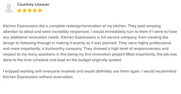 Our Reviews | Kitchen Expressions